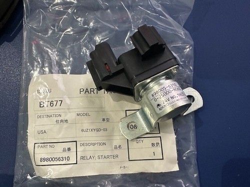 Isuzu 6UZ1 Diesel Engine Starter Relay, 8980056310, 24V | eBay