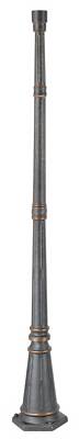 Hepworth Modern Outdoor Light Post Pole Base Veranda Bronze 76 3/4" for ...