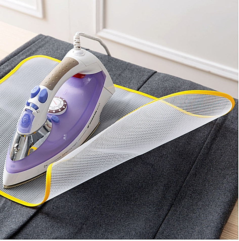 2 pcs ironing mesh mat high heat resistance clothes protector 60x40 cm ...