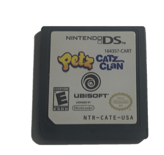 PETZ CATZ CLAN NINTENDO DS GAME WITHOUT CASE•• | eBay