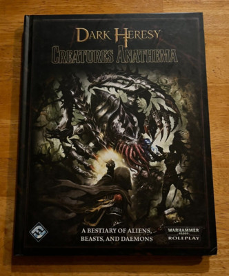 Warhammer 40K: DARK HERESY CREATURE ANATHEMA (Hardcover) - VG+ | eBay