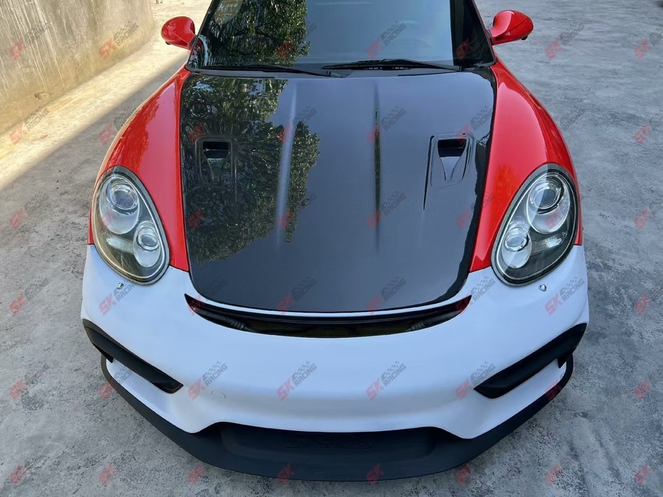 Fits Porsche 987 05-12 Boxster Cayman Upgrades GT4RS Style Front Bumper ...