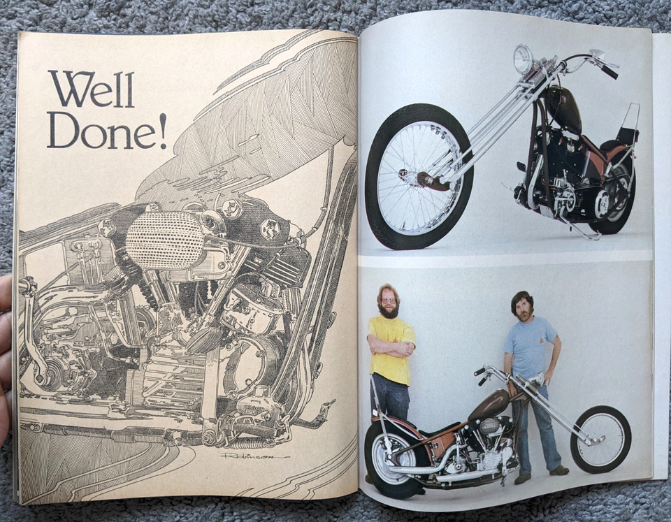 1982 SEPTEMBER EASYRIDERS MOTORCYCLE CHOPPER MAGAZINE D MANN CENTERFOLD ...
