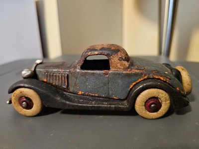 Vintage Hudson Hubley Terraplane Cast Iron 6" Toy Car | eBay