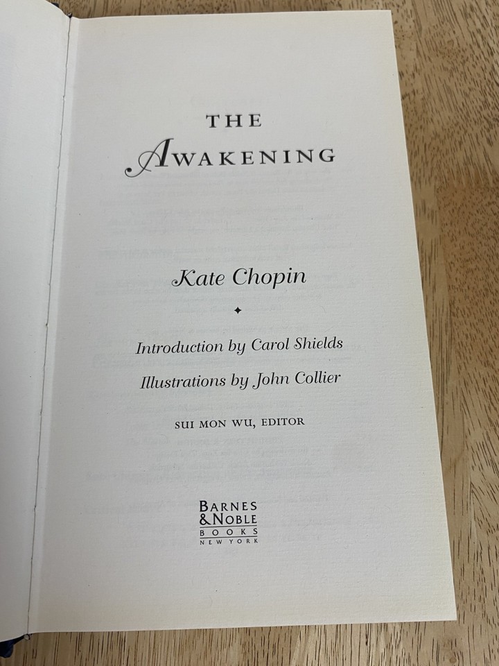 "The Awakening" Kate Chopin - Vintage Barnes and Noble Edition | eBay