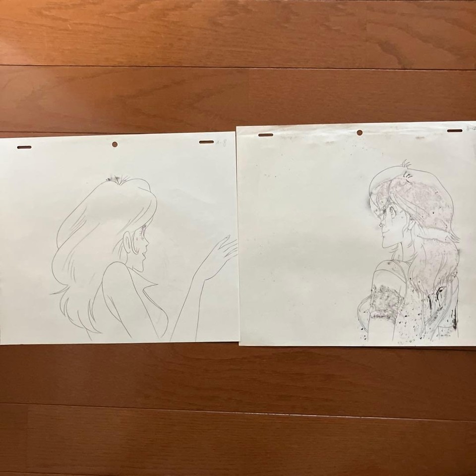 Lupin the Third 2rd III fujiko Original Cel Picture monkey punch Anime ...