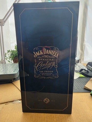 Jack Daniels Sinatra Century Wooden Display Box Case Production Sample ...