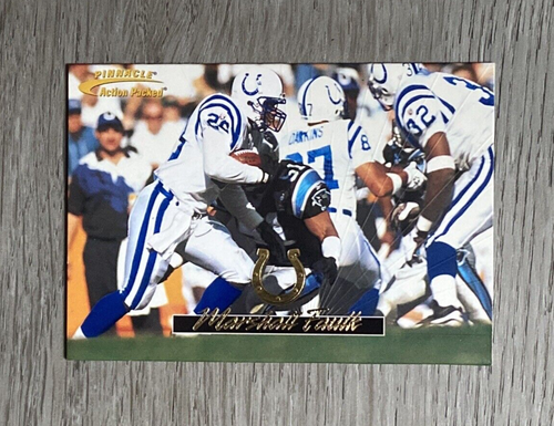 1996 NFL Pinnacle Action Packed | Marshall Faulk | #53 | Indianapolis ...