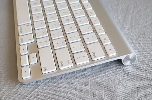 Apple A1314 Wireless Keyboard with Bluetooth for iMac / Mac / iPad _3 ...