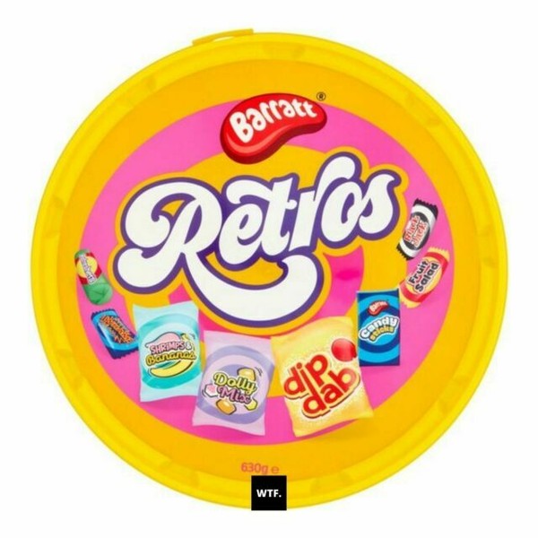 Barratt Retros Tub Sweets - 630g for sale online | eBay