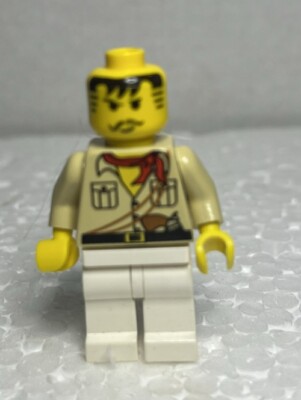 LEGO Minifigure Johnny Thunder Desert Adventurers - No Hat | eBay