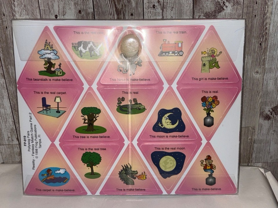 Pollywog Pairs Reality Fantasy Game FP-919 Frog Publication Language ...
