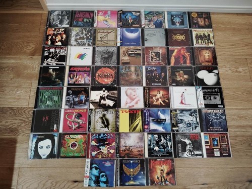 Heavy Metal / Hard Rock Cd Collection 52 Disc Bundle Classic Rock Music ...