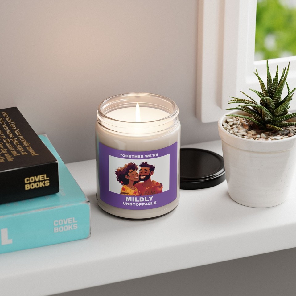 Together We're Mildly Unstoppable soy candle | eBay