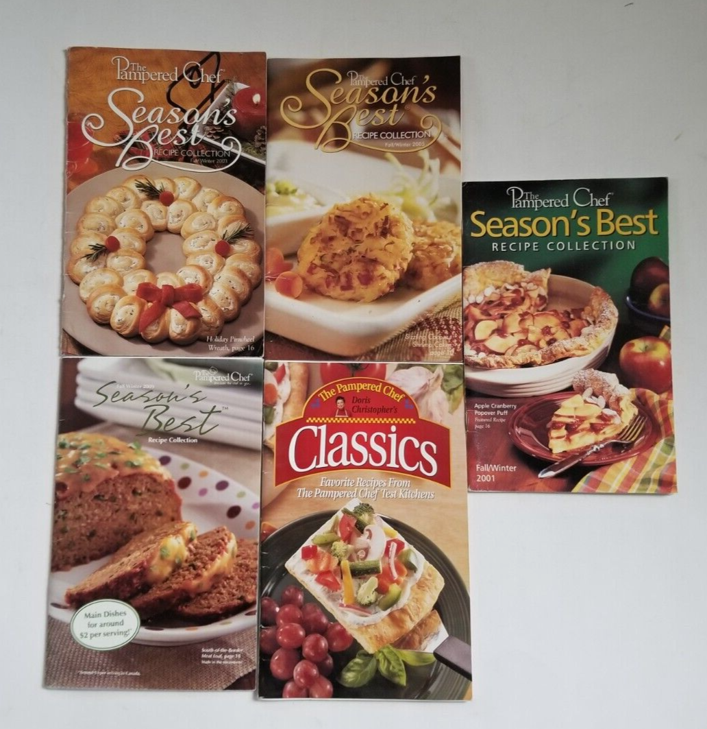 Pampered Chef Recipe Booklet Lot of 4 - Cookbooks | eBay