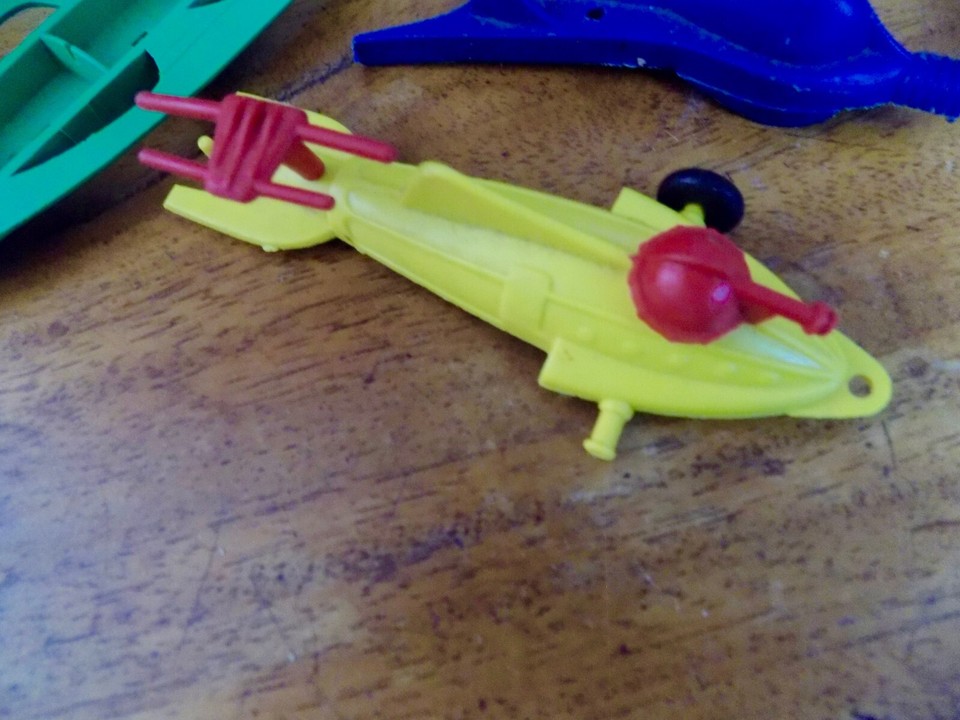 1950s Lido Captain Video Soft Plastic Rocket Carrier Vehicle and Space ...