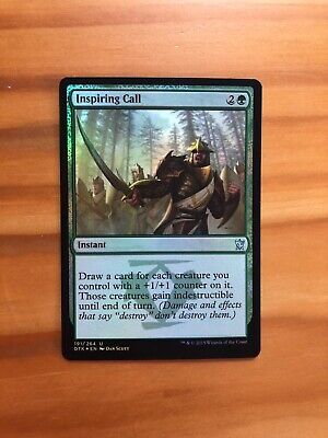 Mtg Khans of Tarkir Inspiring Call FOIL NM | eBay