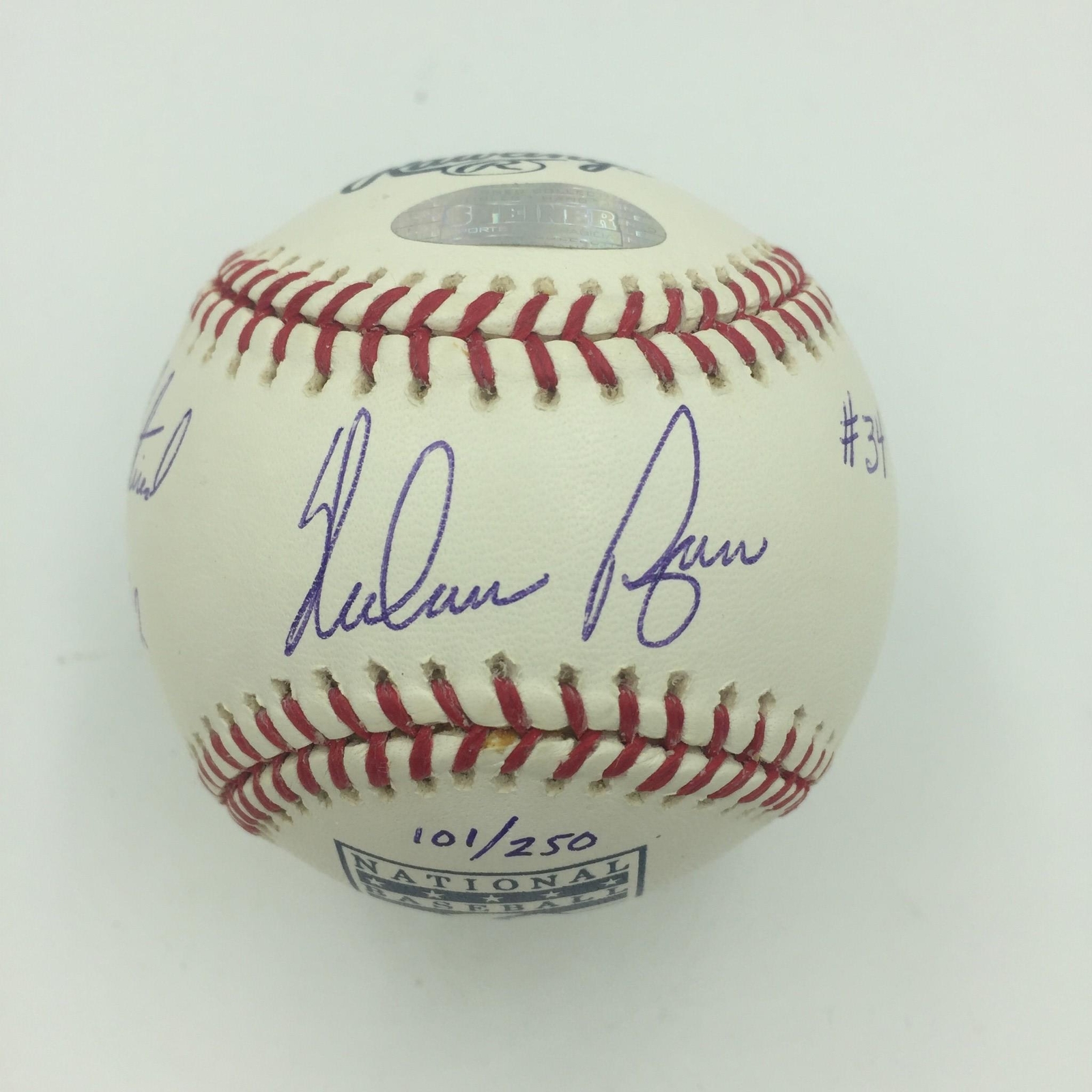 Nolan Ryan Autographed Memorabilia | Signed Photo, Jersey, Collectibles ...