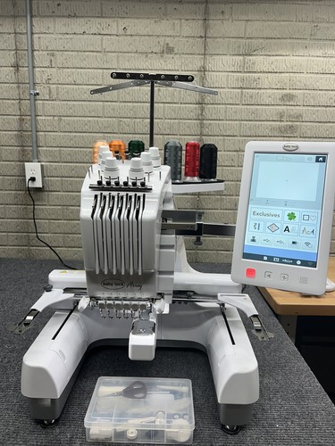 used commercial embroidery machines for sale | eBay
