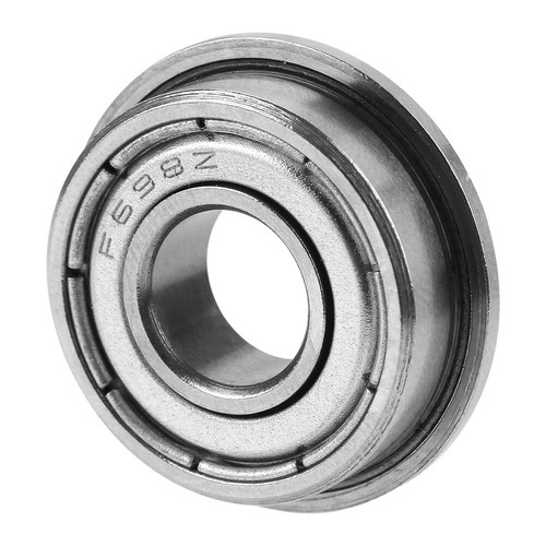 10pcs F698ZZ Double Shielded Miniature Flanged Ball Bearings Part 8*19 ...