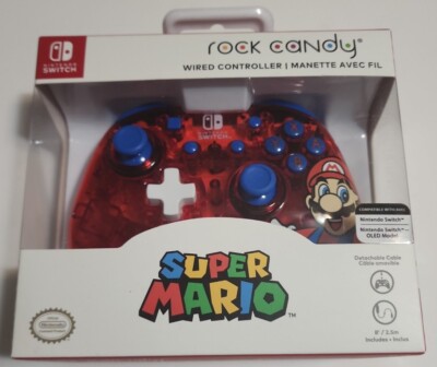Rock Candy Nintendo Switch Wired Controller Super Mario New | eBay