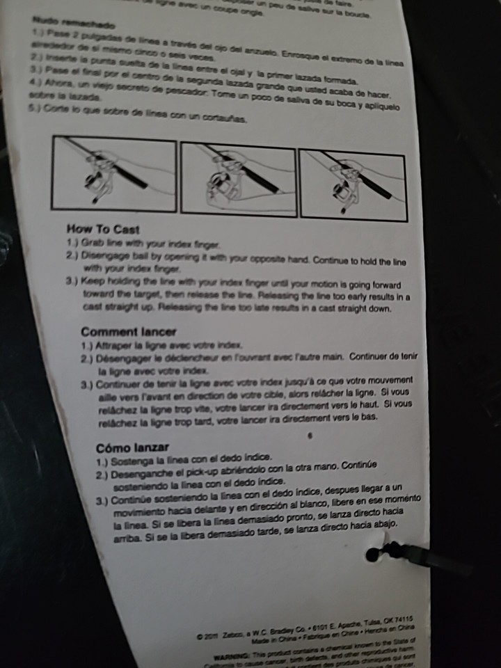 Zebco Dock Demon Spincast Rod & Reel Combo Super Tough 32784606253| eBay