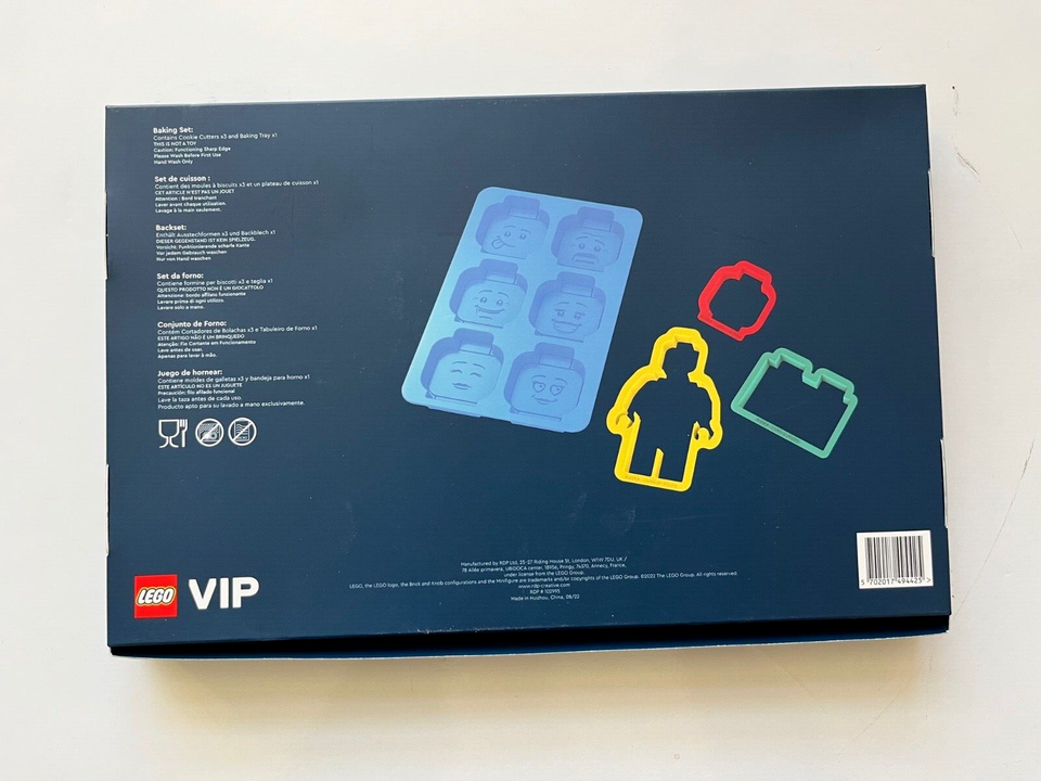 Lego VIP Baking Set Exclusive Cookie Cutters 5007685 - New in Box | eBay