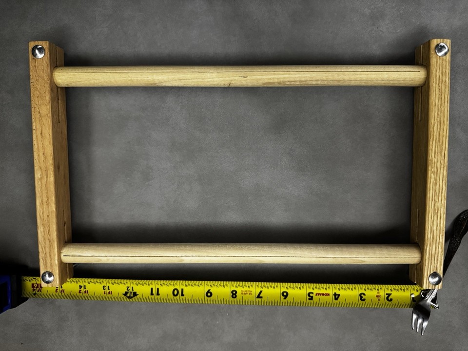 Wooden Embroidery Tapestry Scroll Frame Cross Stitch Frame Stretcher | eBay