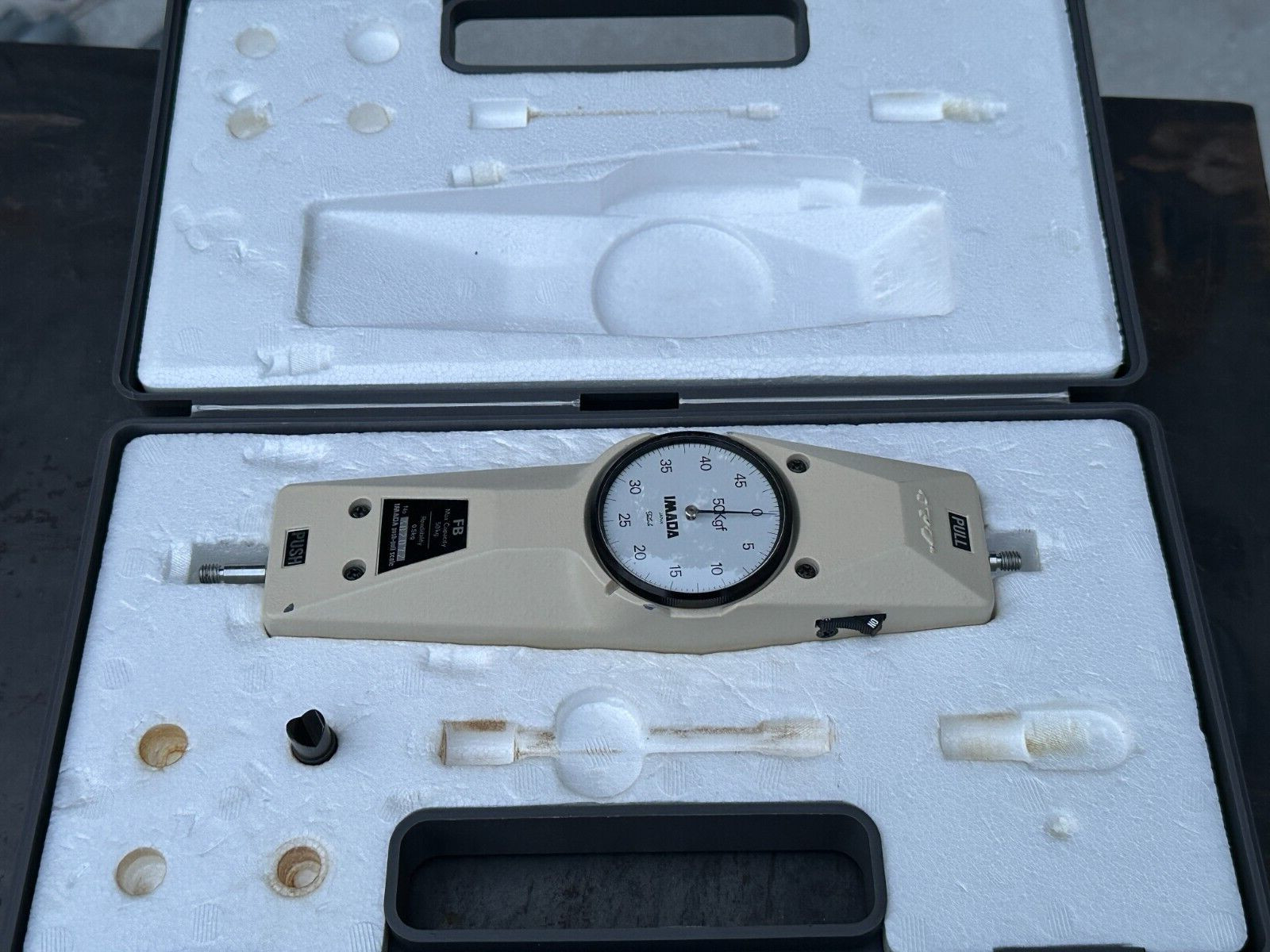 Imada FB50 Push-Pull Gage 50Kg Capacity – Sistema de Gestión de la ...