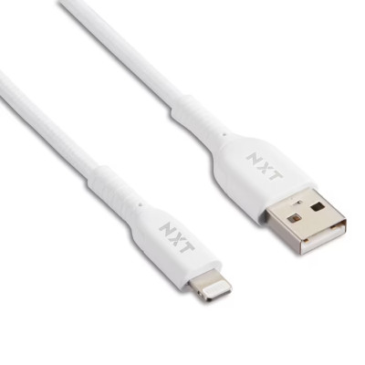 NXT Technologies Technologies 6 Ft. USB-C to USB-A Cable White NX60465 ...