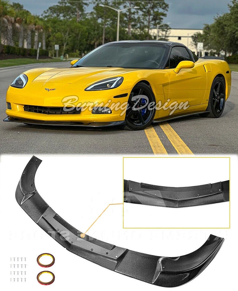 05-13 Base C6 Corvette, ZR1 Style Front Splitter, Gloss, 52% OFF