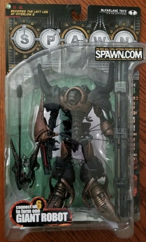 SPAWN INTERLINK 6 LL4 McFarlane Toys (Left Leg) Series 18 Sealed MIB ...