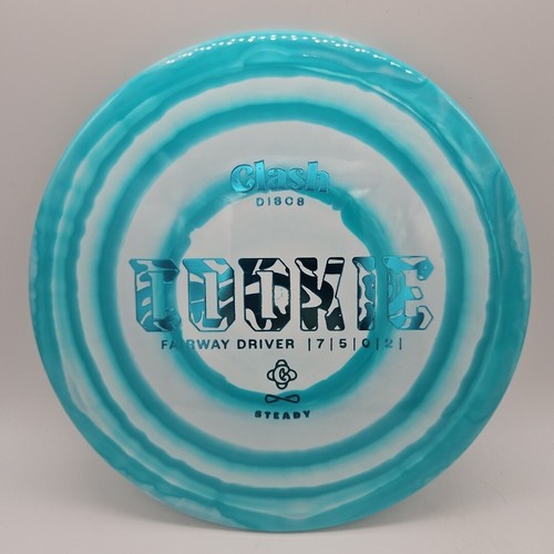 Clash Discs Steady Ring Cookie Blue/Teal Stamp 173g 7/5/0/2 | eBay