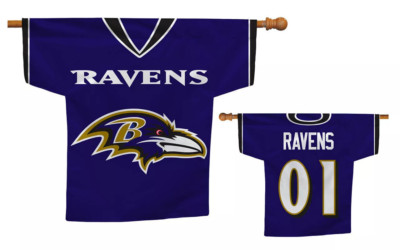 NFL Heavy Duty 30"x34" BALTIMORE/ RAVENS Banner(no pole) | eBay