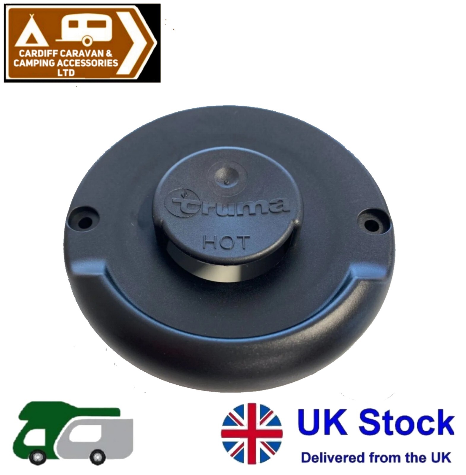 Truma Combi Boiler Black Exterior Flue Cover Cowl Caravan Motorhome ...