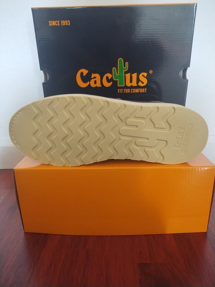 Cactus work boots for men 6062M Brown | eBay