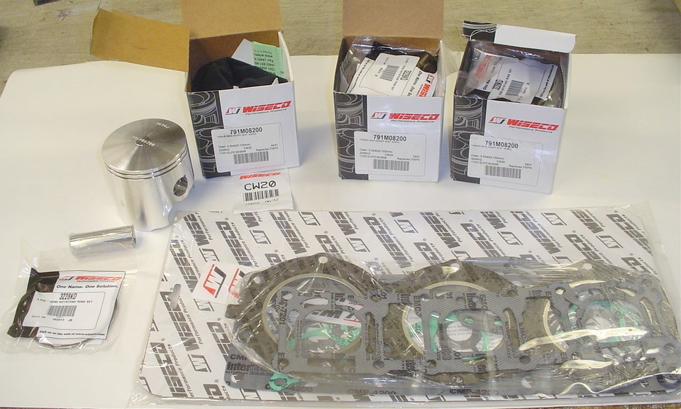 WISECO WK1330 1064cc BIG BORE PISTON KIT WAVE VENTURE RAIDER 1100 ...