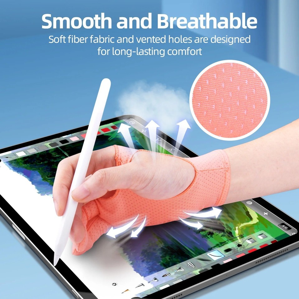 Two Finger Anti-fouling Glove For Artist Drawing & Pen Graphic Tablet ...