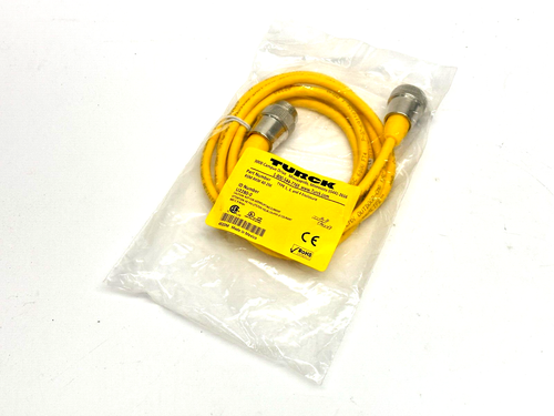 Turck RSM RKM 40-2M Minifast Actuator Sensor Cable M/F 7/8" Minifast 2m ...