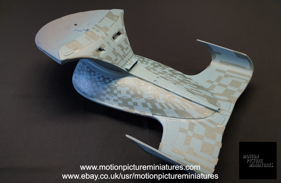 Enterprise D 4-COLOUR Aztec Paint Mask Set, 1/1400 AMT, Round2 Star ...