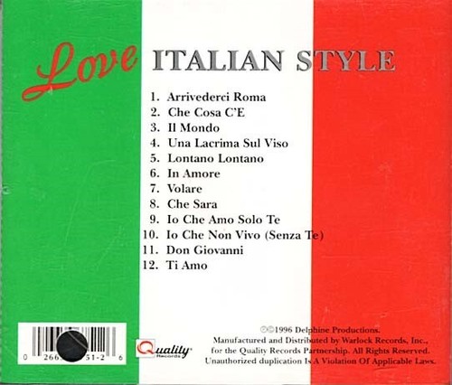 Love Italian Style ~ Richard Clayderman ~ Pop ~ CD ~ Acceptable | eBay