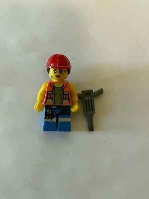 The Lego Movie Gail The Construction Worker Minifigure tlm009 coltlm-9 ...