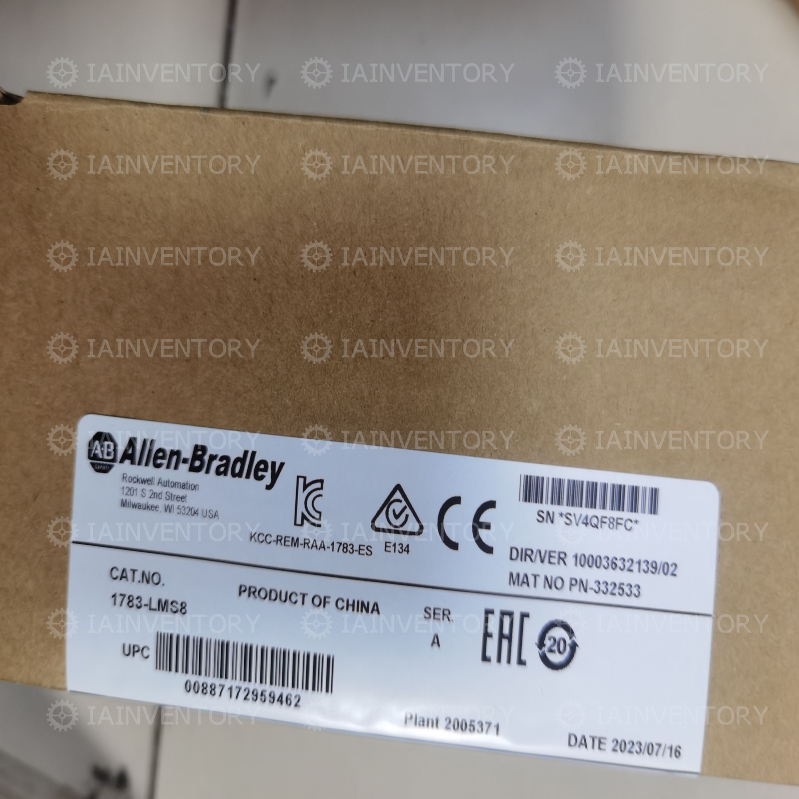 Allen Bradley 1783-LMS8 8 Port Network Switch for sale online | eBay