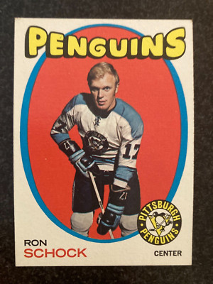 1971-72 Topps # 56 Ron Schock Penguins B5 | eBay