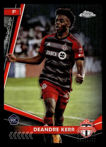 2024 Topps Chrome MLS Soccer 23 Deandre Kerr, Toronto FC RC | eBay