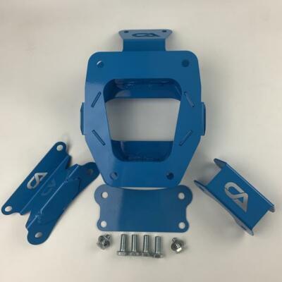 Can-Am X3 Front Bulkhead Gusset Kit Blue XRS XMR XRC XDS | eBay