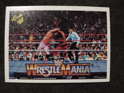 Jake The Snake vs Rick Rude 1990 Classic WWF WrestleMania IV #62 Trump ...