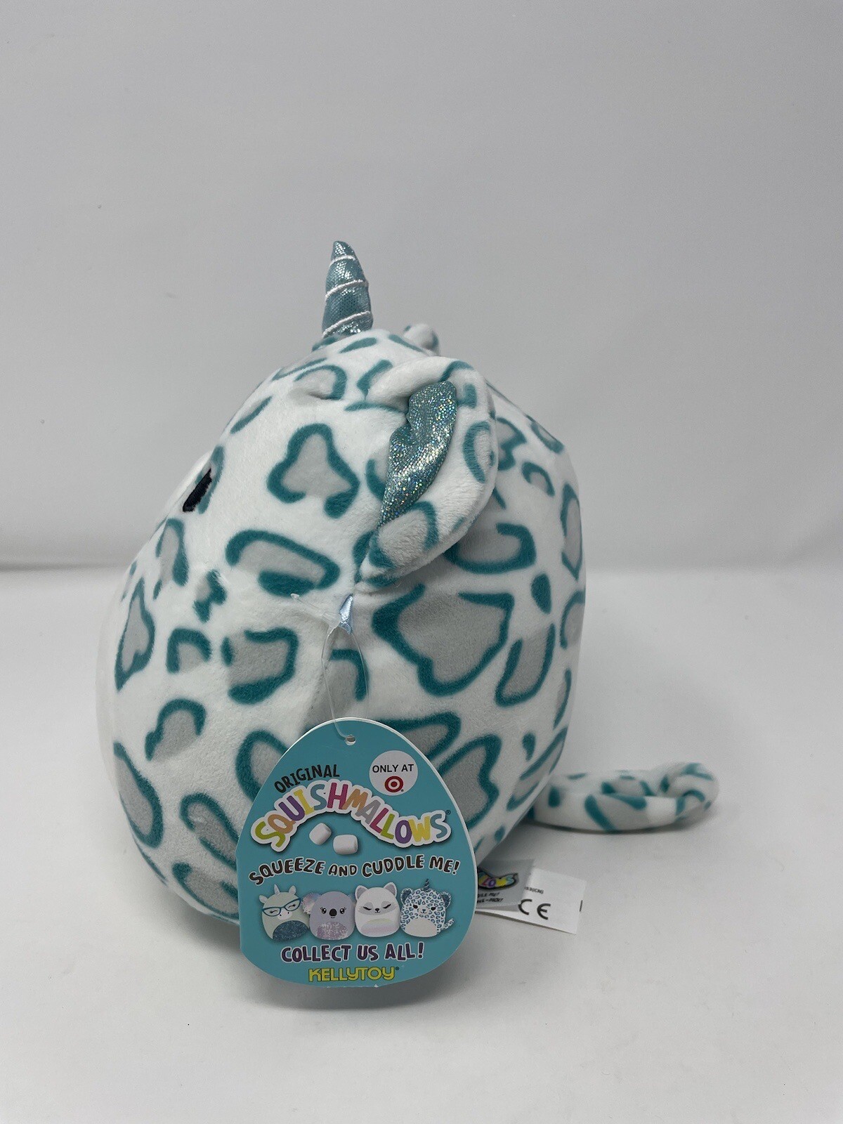 Squishmallow Elisa Cheetah-corn Unicorn 8” Plush New Teal Spots NWT | eBay