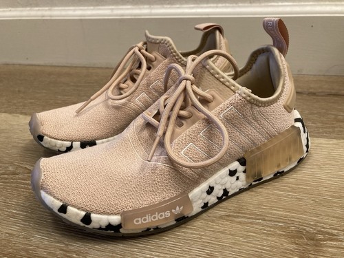 Adidas NMD R1 Halo Blush Spotted Pink Custom GZ7996 Women’s Size US5.5 ...