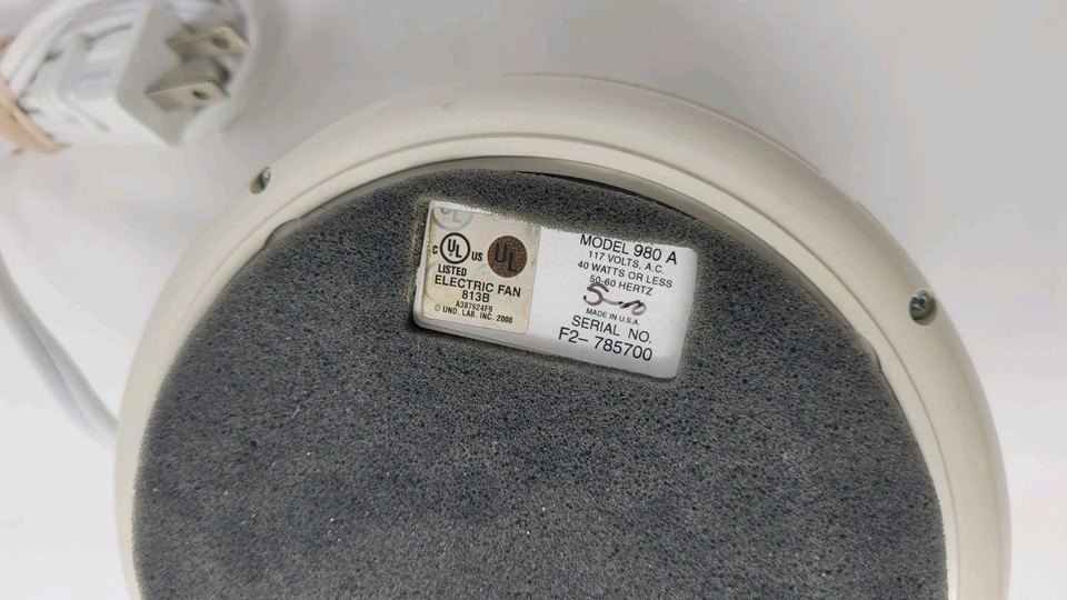 Marpac Sleep Mate 980A Sound Screen White Noise Machine 2 Speed USA ...